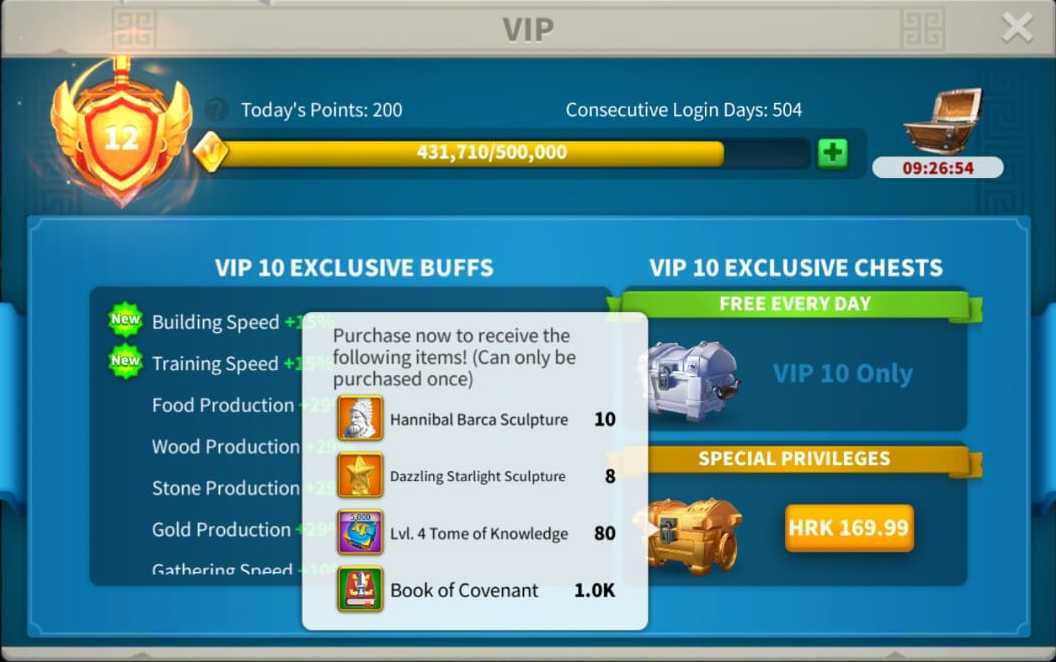 How To Get Book Of Covenant and Castle Upgrade Requirement - Rise of ...