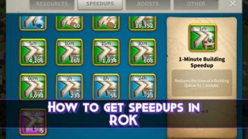 How to get speedups in Rise Of Kingdoms 2026 - Rise of Kingdoms Guides