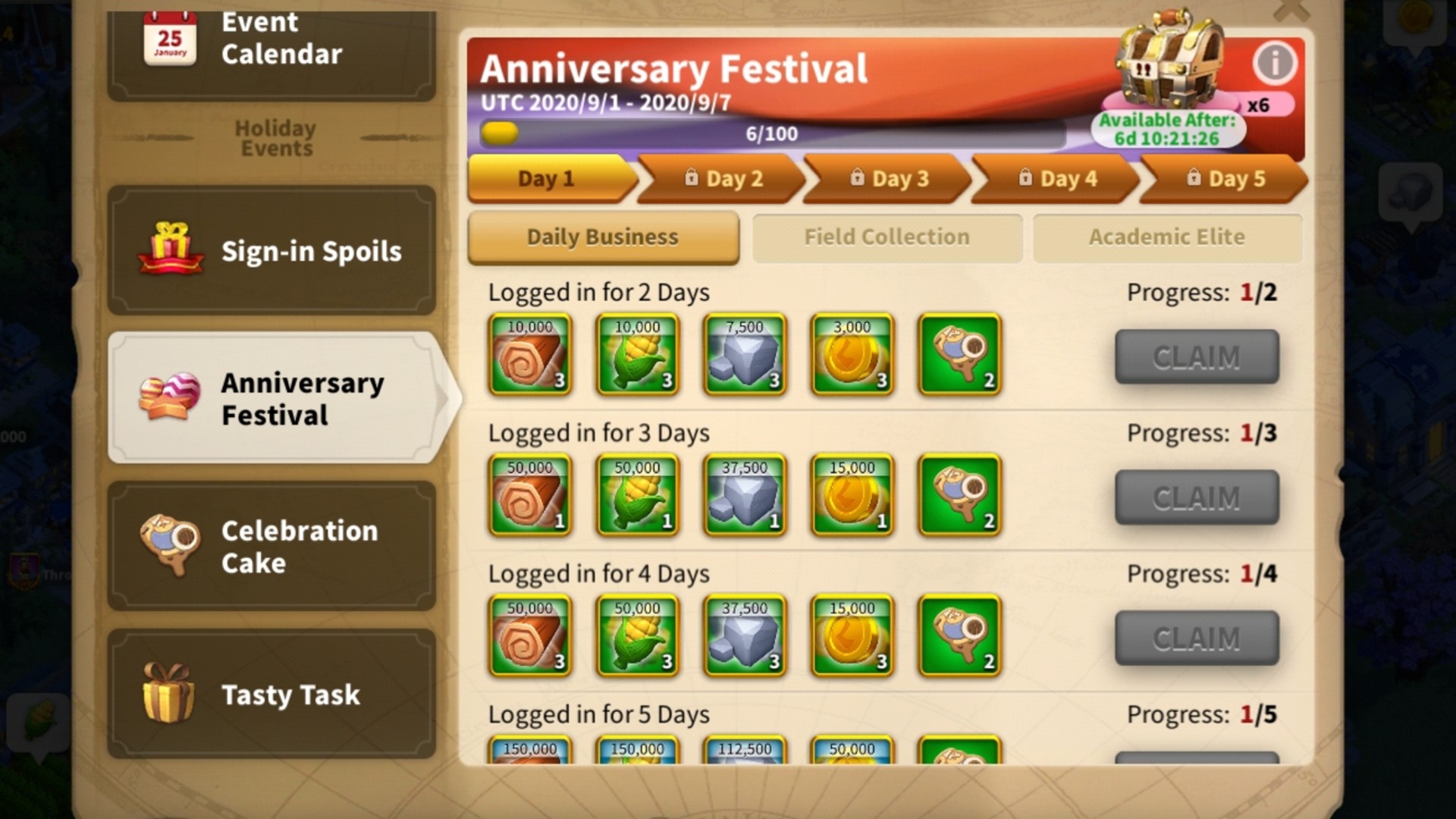 Celebration Cake and Anniversary Festival Guide - Rise of Kingdoms Guides