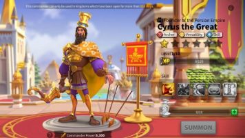 Cyrus the Great Talent Tree Builds and Guide 2024 ROK - Rise of ...