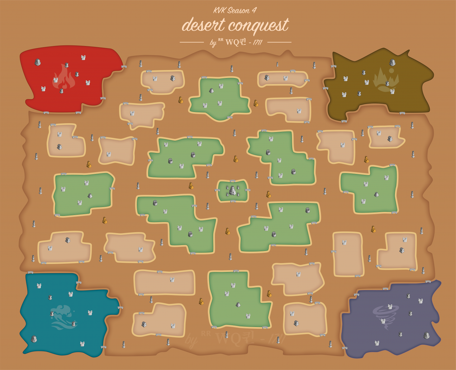 Rise of Kingdoms The Lost Kingdom Desert Conquest KVK Guide - Rise of ...