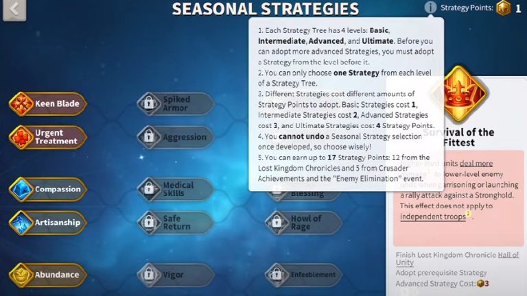 Rise Of Kingdoms Best Seasonal Strategies Guide - Rise of Kingdoms Guides