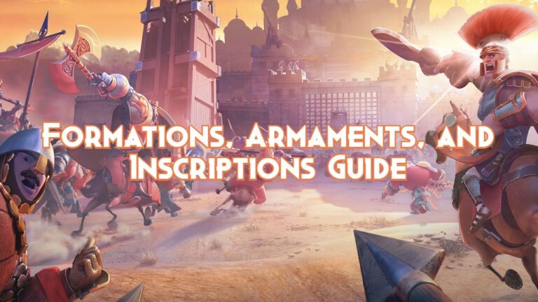 Rise of Kingdoms Formations, Armaments, and Inscriptions Guide - Rise ...