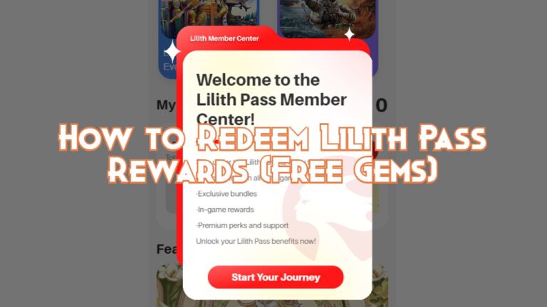 How to Redeem Lilith Pass Rewards (Free Gems) - Rise of Kingdoms Guides